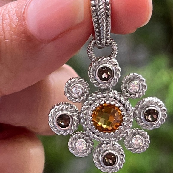 Judith Ripka | Jewelry | Gorgeous Judith Ripka Gemstone Necklace ...